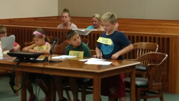 LACS Students Hold the 'Trial' of Alexander T. Wolf This Morning With ...