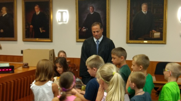 LACS Students Hold the 'Trial' of Alexander T. Wolf This Morning With ...